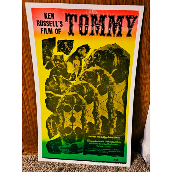 Unbranded | Art | Vintage Poster Ken Russells Tommy Movie | Poshmark
